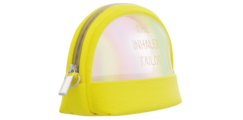 Inhaler Tailor Covers - Inhaler Pouch - LARGE - YELLOW – Asthma Shop